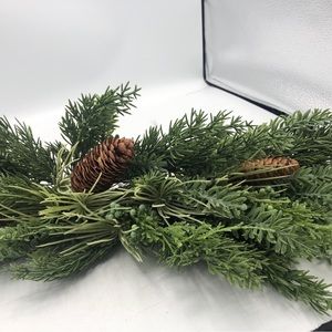 Threshold | Holiday | Threshold Swag Spruce Garland With Green Berries ...